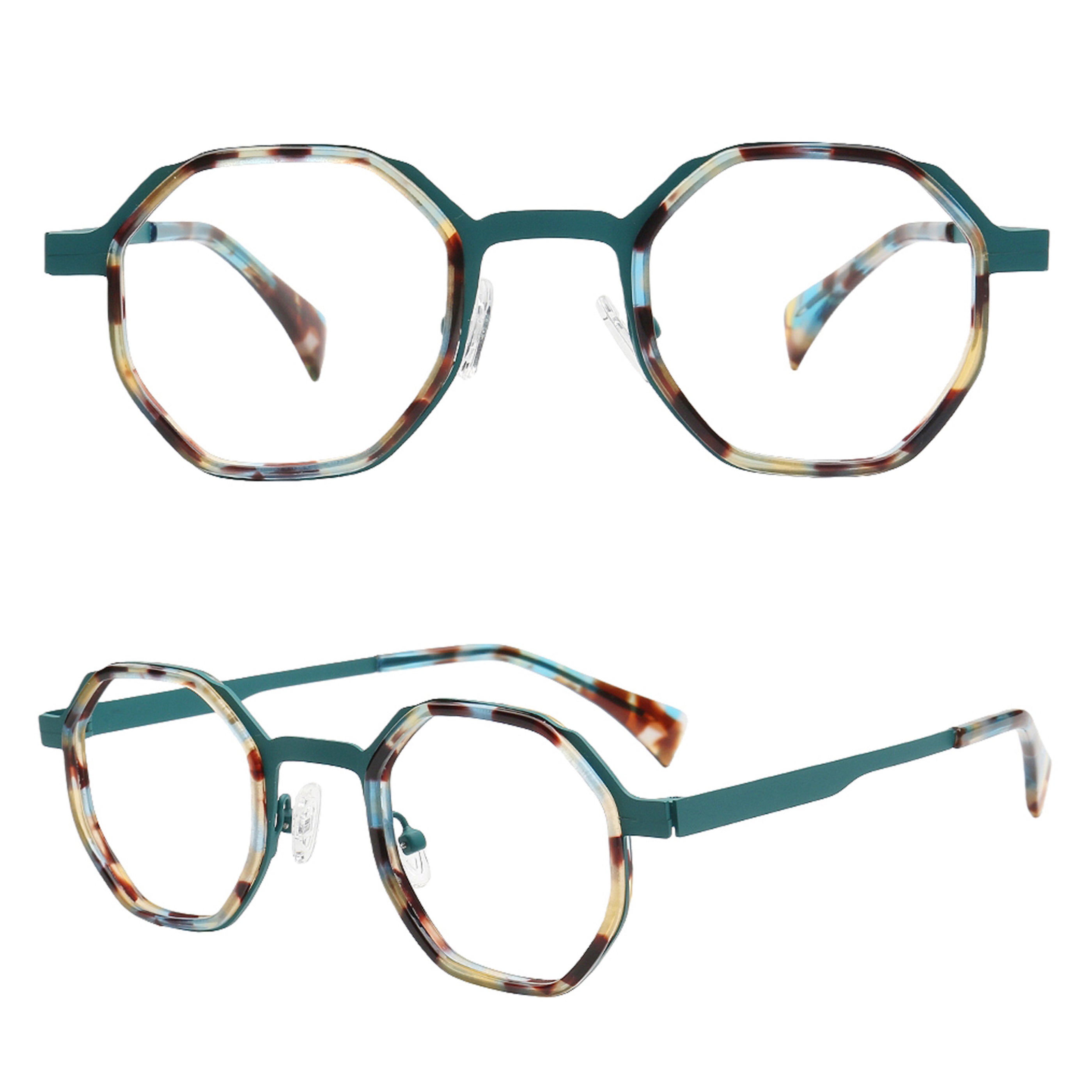 Geometric Eyewear Frames | Hexagonal Eyeglasses | Irregular Spectacles ...